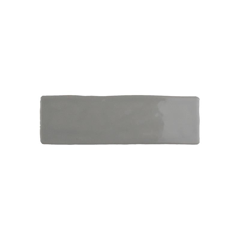 Undulated Tile – Light Grey – 2½x8 | Maniscalco